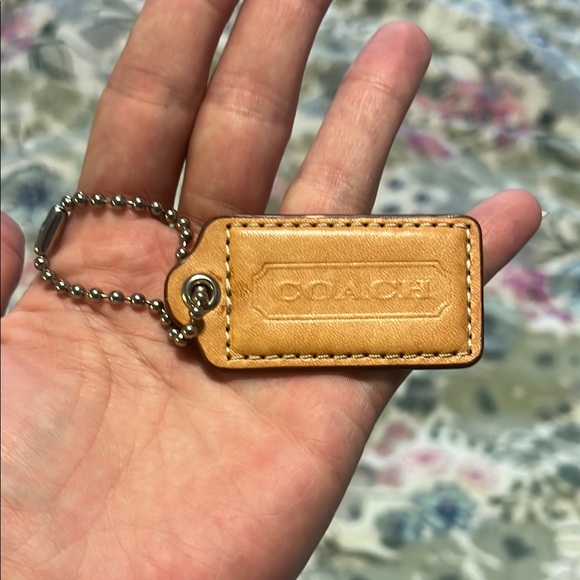 Coach | Accessories | Coach Light Brown Leather Key Holder | Poshmark
